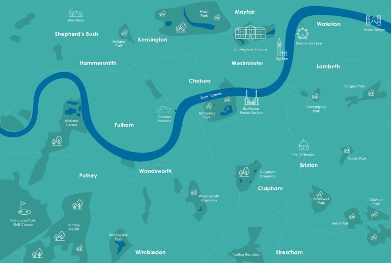 Interactive map | London Nurseries | The Kindergartens